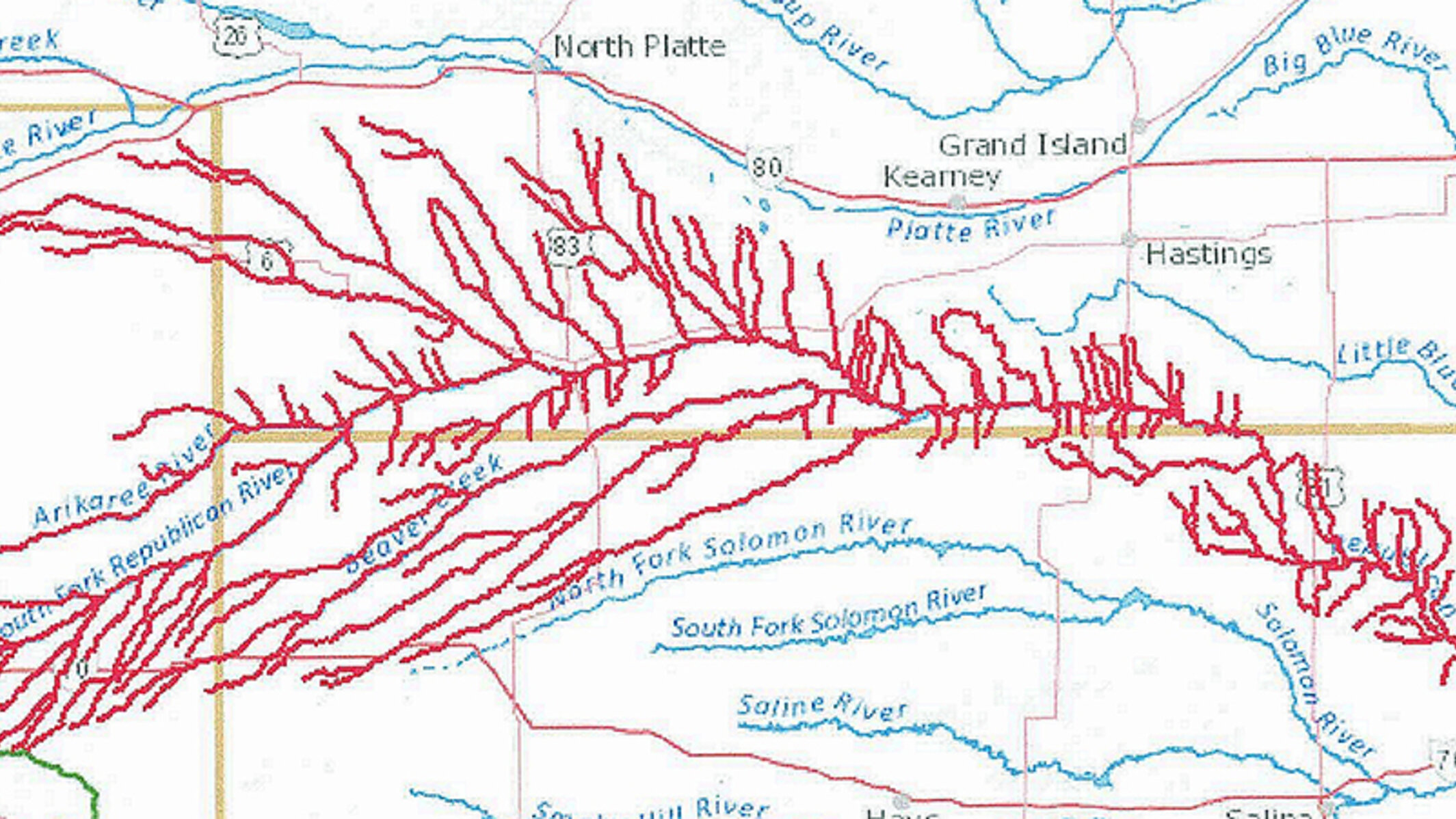 Major Nebraska Rivers and Their Drainages: Part 4 | CropWatch | Nebraska