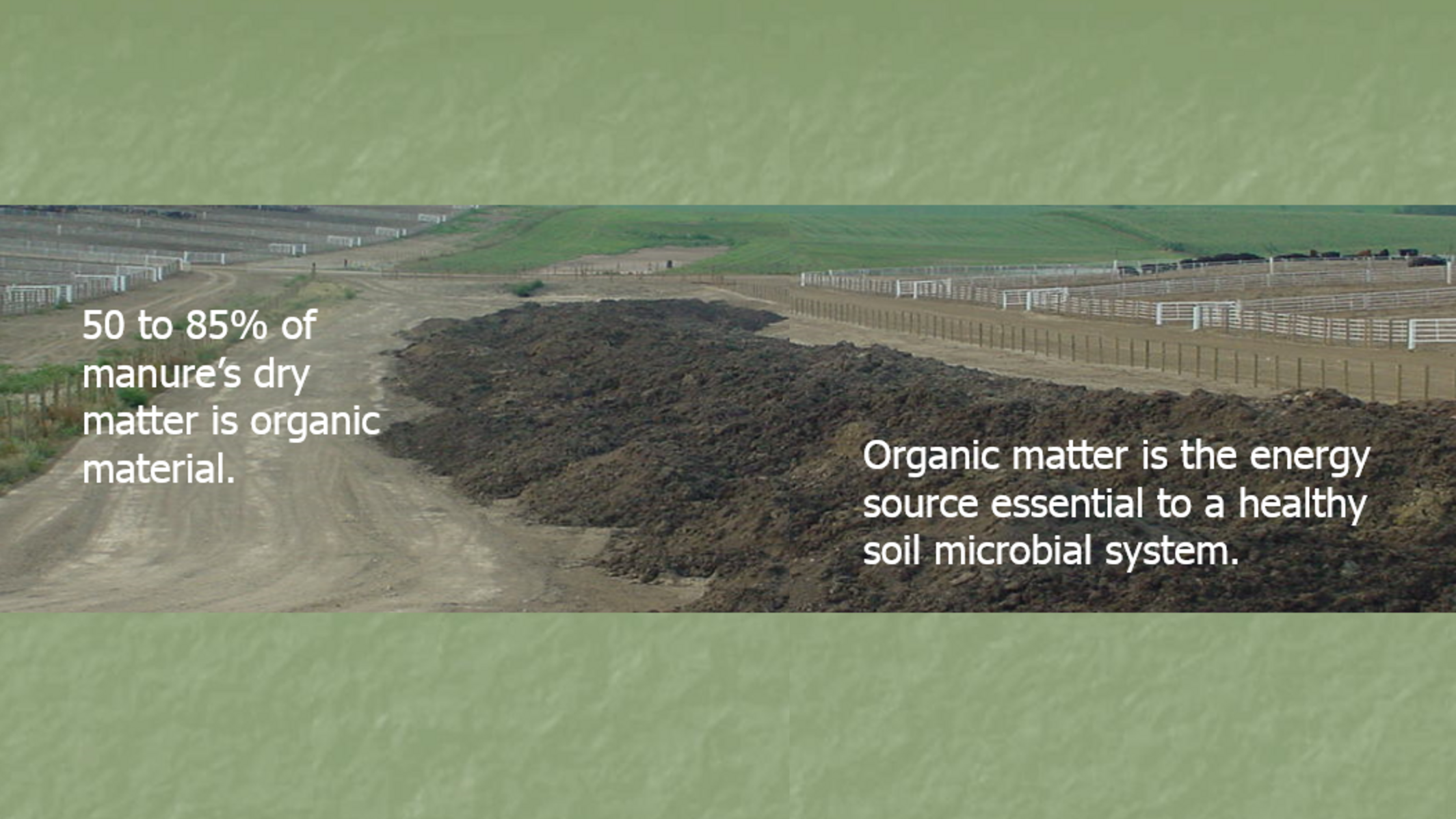 Finding Win-Wins for Manure: Maximizing Soil Quality Benefits ...