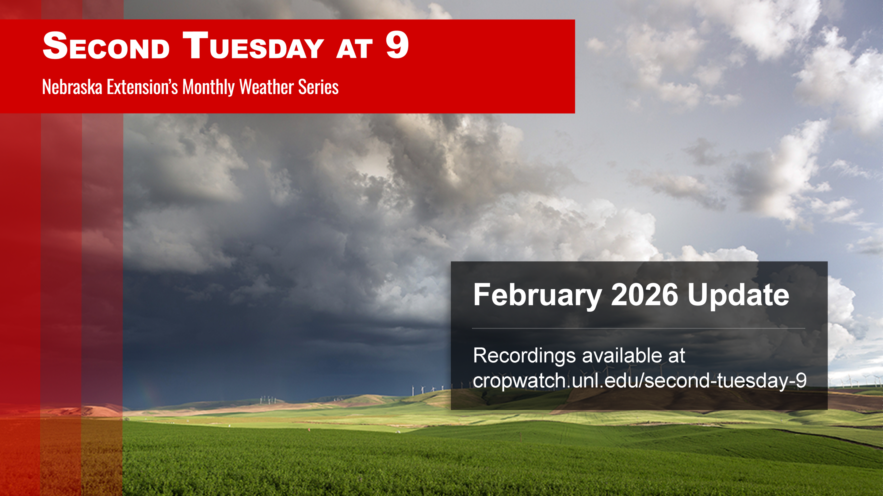 Spring Outlook: Moisture Concerns Grow After a Mild Nebraska Winter ...