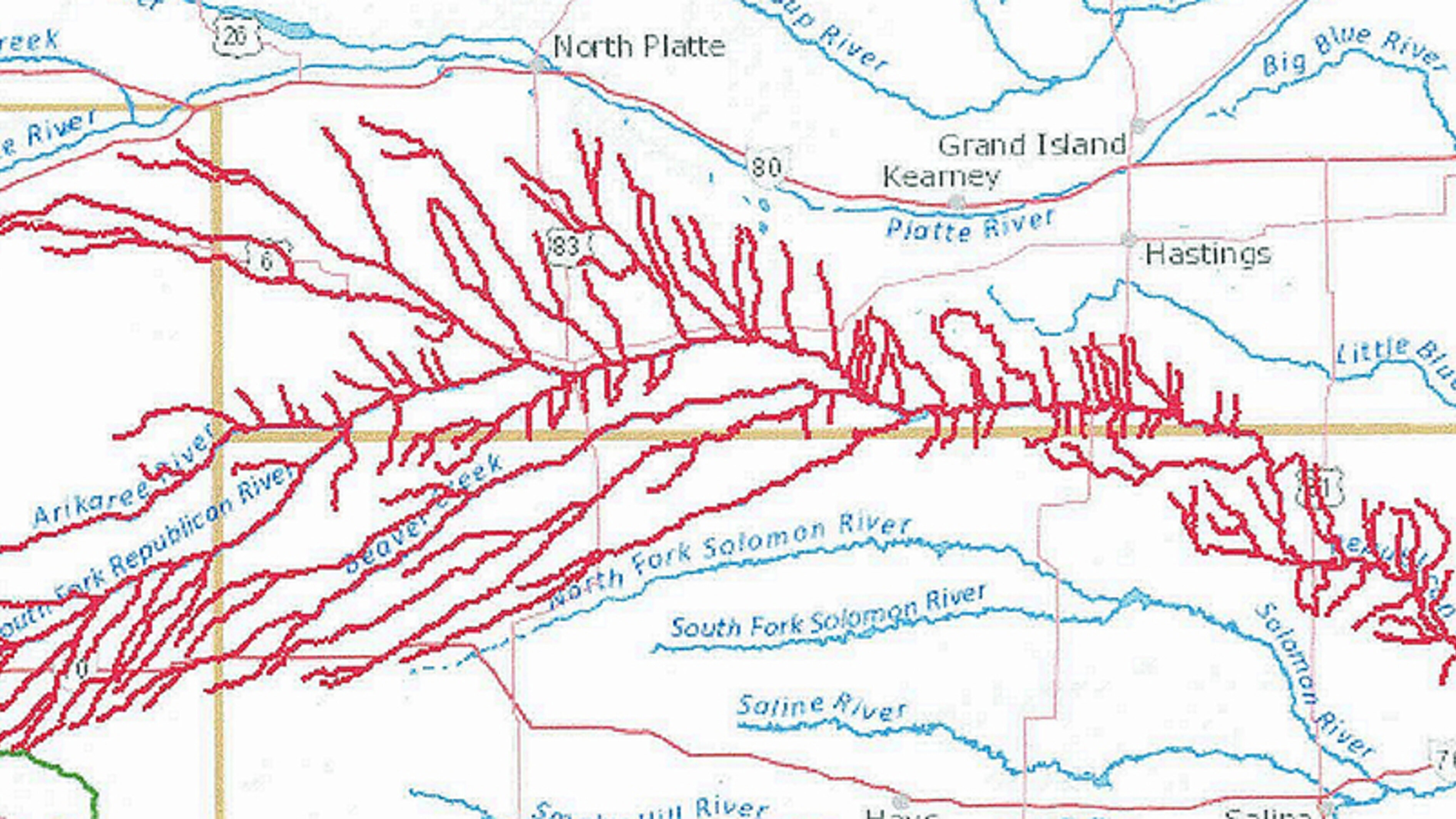 Major Nebraska Rivers and Their Drainages: Part 4 | CropWatch | Nebraska