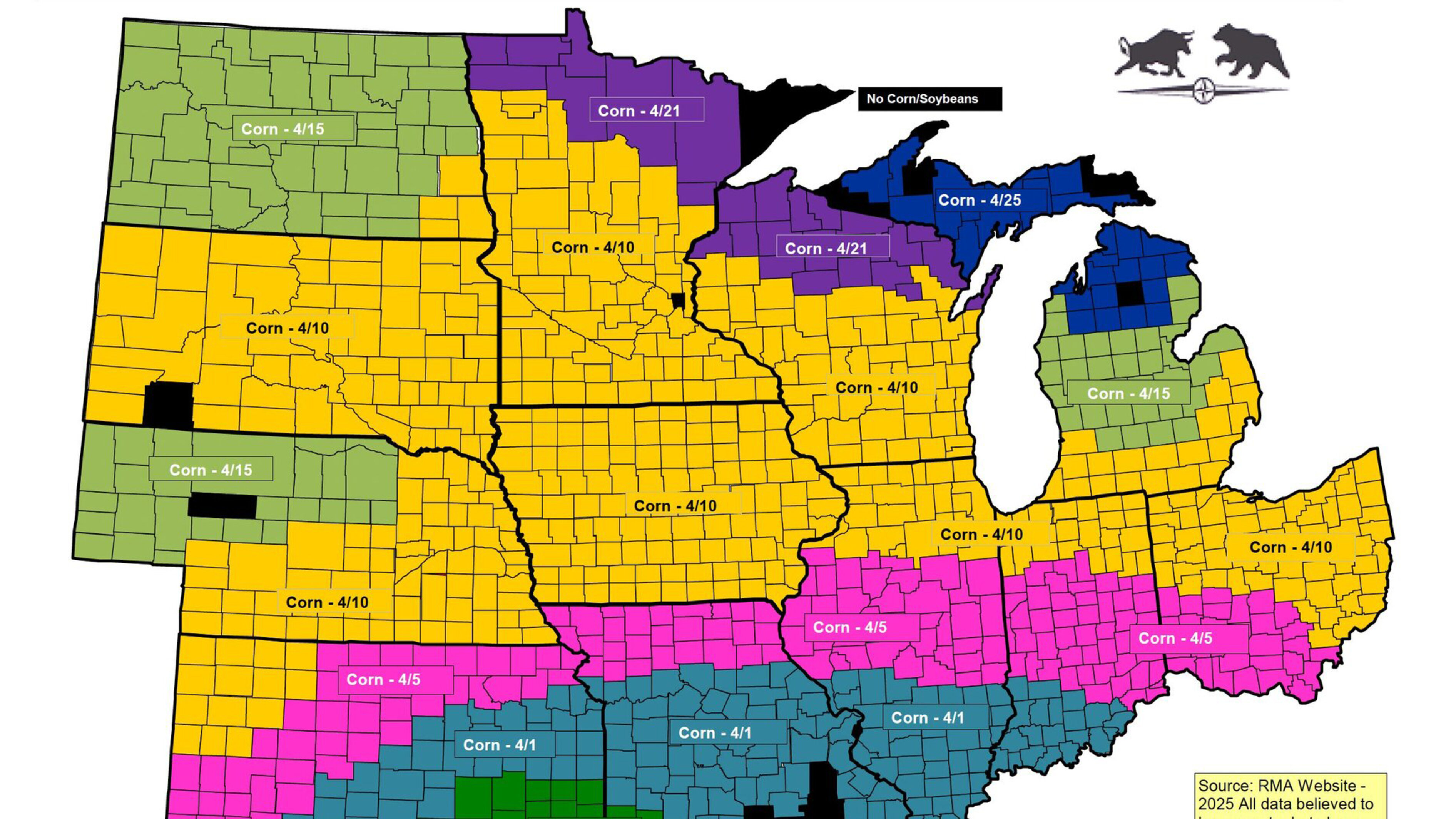 Weather Outlook: Open Planting Windows, Severe Threat Later in April ...