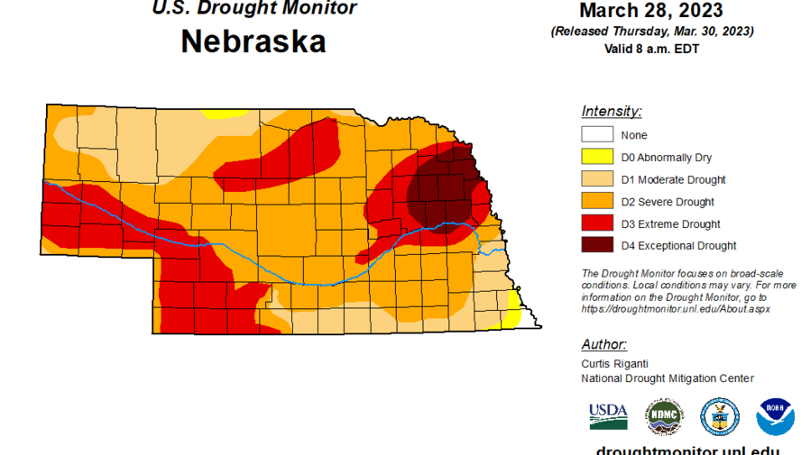 March 2023 Brings Colder and Drier Conditions to the State | CropWatch ...