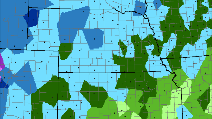Average First Freeze Dates for Nebraska | CropWatch | Nebraska