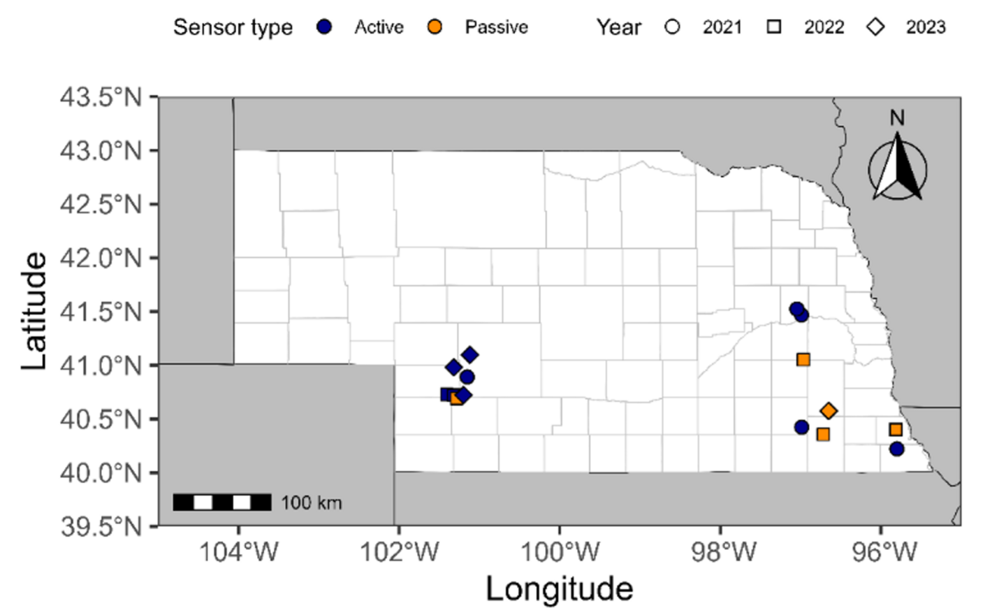 Exploring the Potential of Active and Passive Canopy Sensors for Winter ...