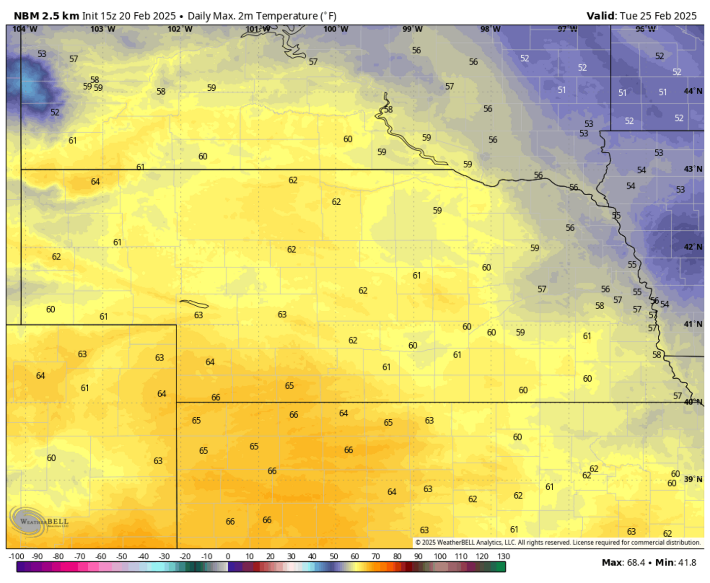 Weekly Weather Outlook and Update: Feb. 21, 2025 | CropWatch | Nebraska