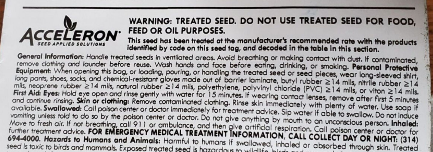 Safe Handling of Treated Seed | CropWatch | Nebraska