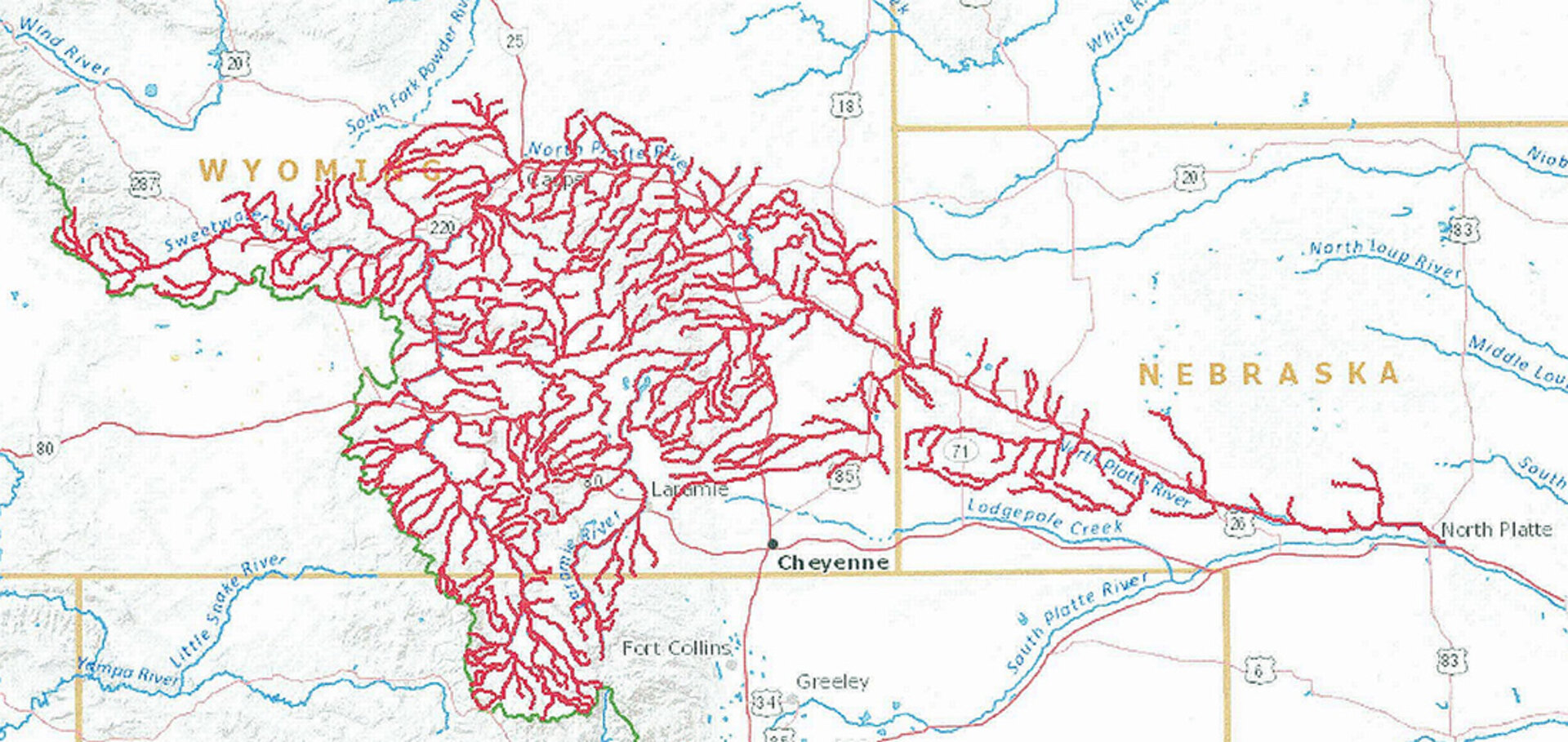 Major Nebraska Rivers and Their Drainages: Part 5 | CropWatch | Nebraska