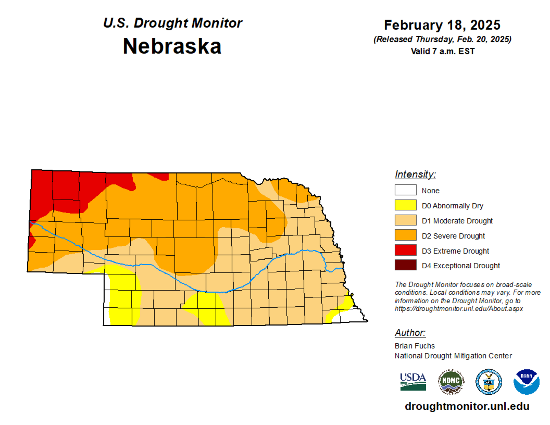 Weekly Weather Outlook and Update: Feb. 21, 2025 | CropWatch | Nebraska