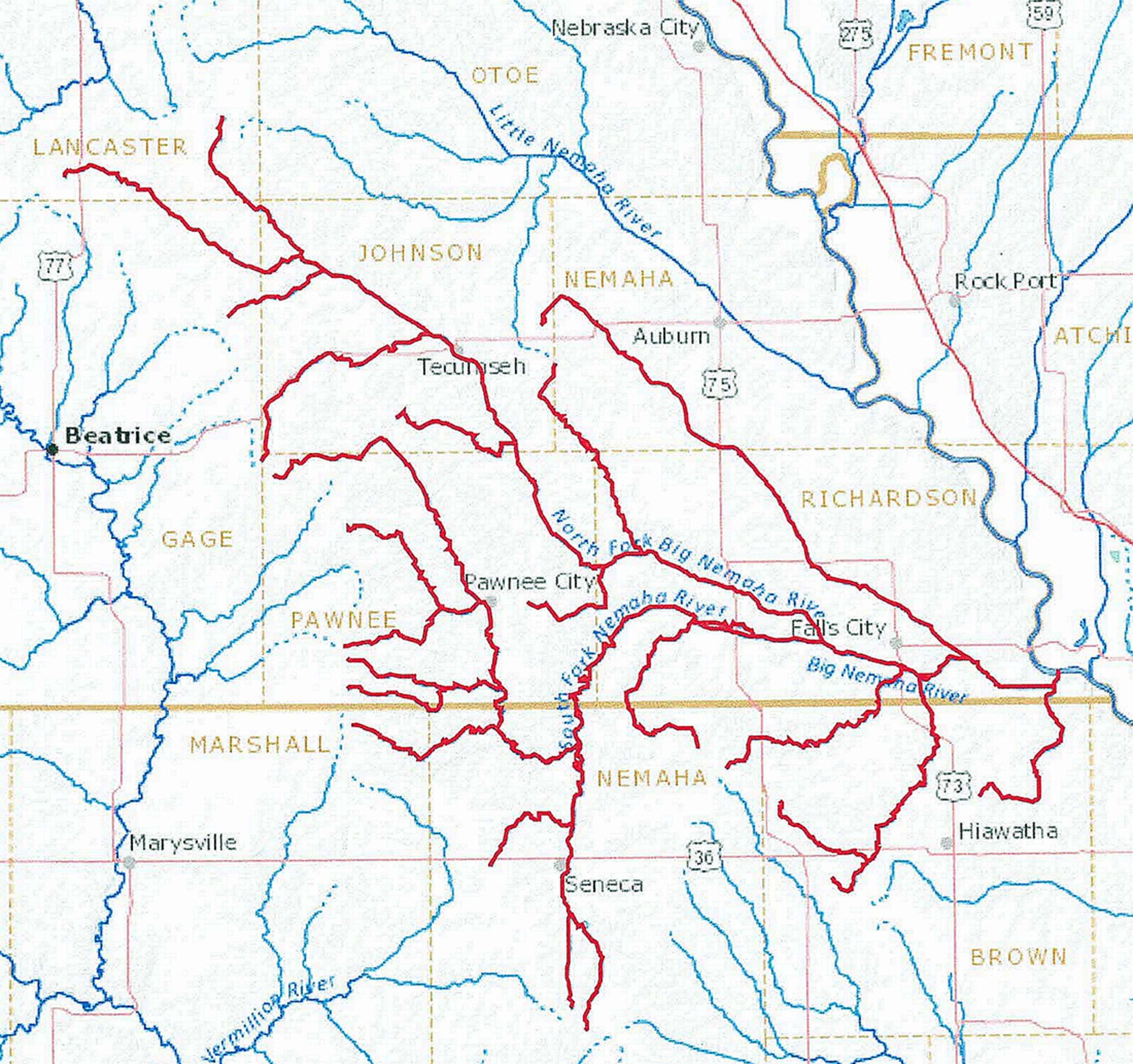 Major Nebraska Rivers and Their Drainages: Part 1 | CropWatch | Nebraska