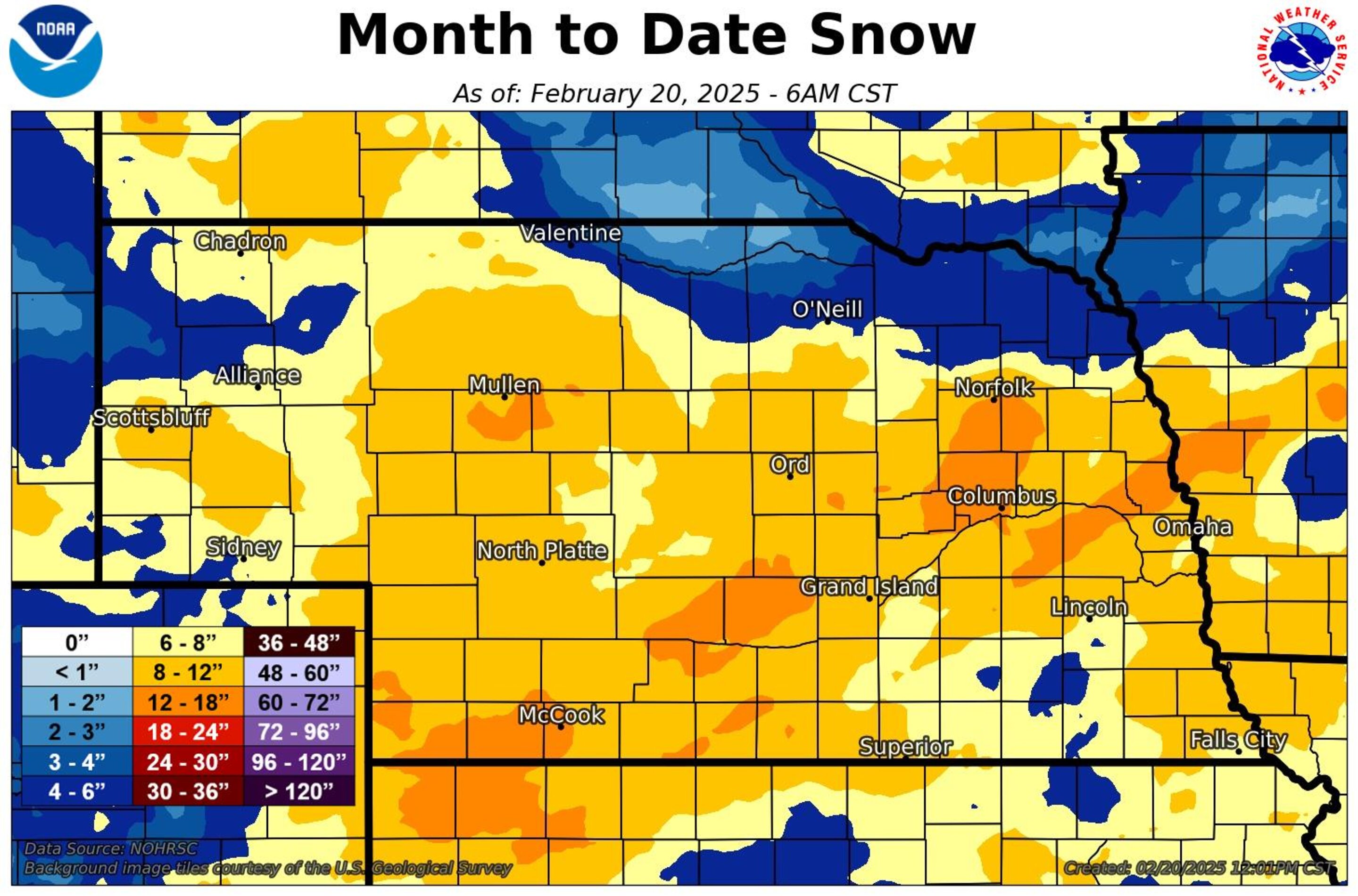 Weekly Weather Outlook and Update: Feb. 21, 2025 | CropWatch | Nebraska