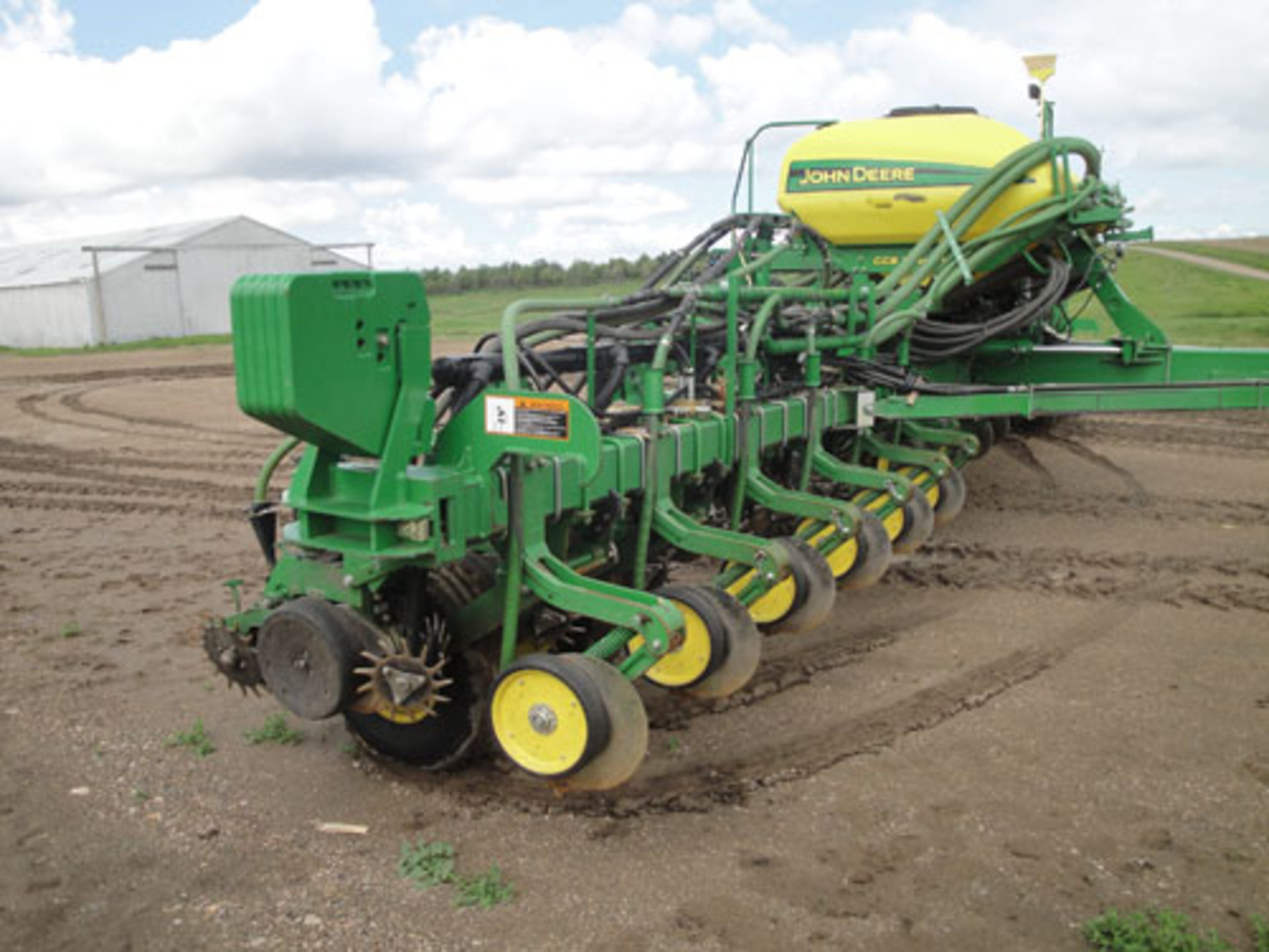 Central Seed Hopper Planters May Need More Weight to Achieve Proper ...