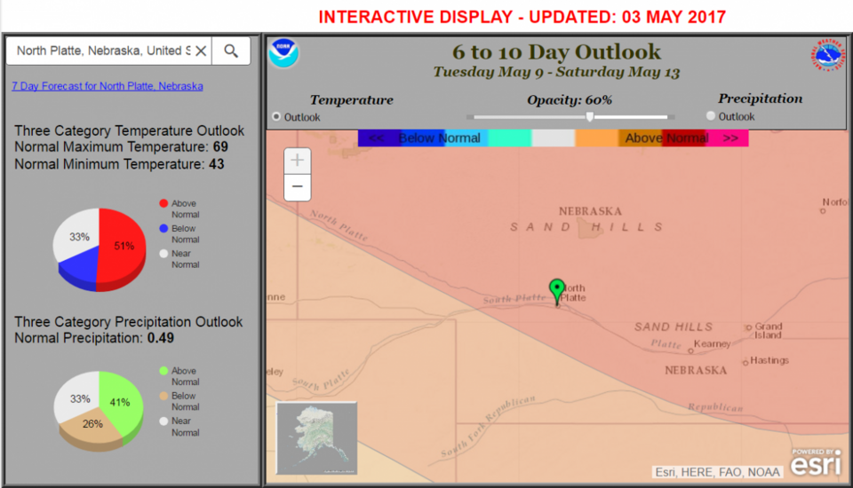 New Interactive CPC Outlook Maps Offer More Location Detail | CropWatch ...